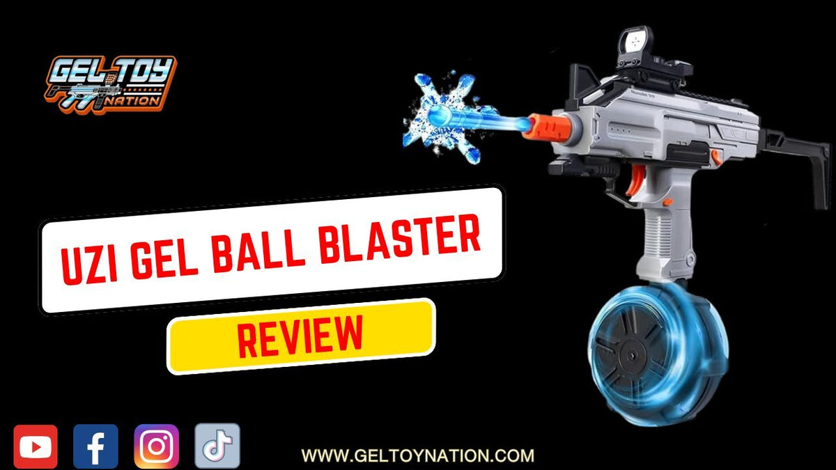 Unleash Action with Uzi Gel Ball Blaster | Geltoynation – Gel Toy Nation
