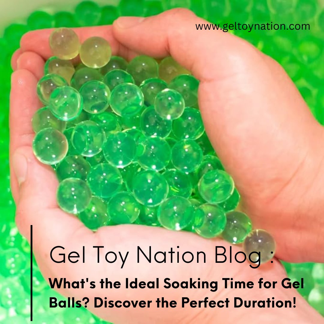 What's the Ideal Soaking Time for Gel Balls? Discover the Perfect Dura ...