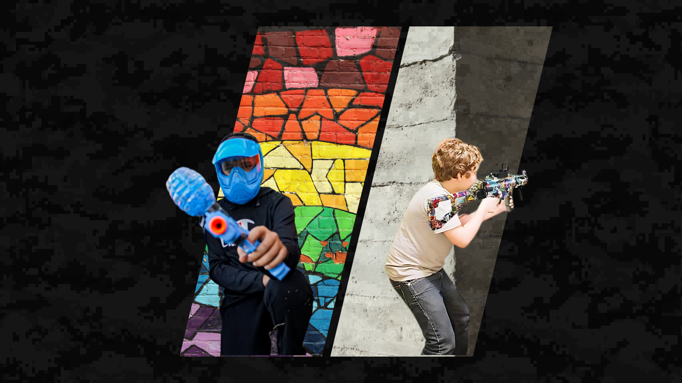 Gel Blasters with drum, Orbie Guns, Splatter Blaster, Orbeez Gun – Gel ...