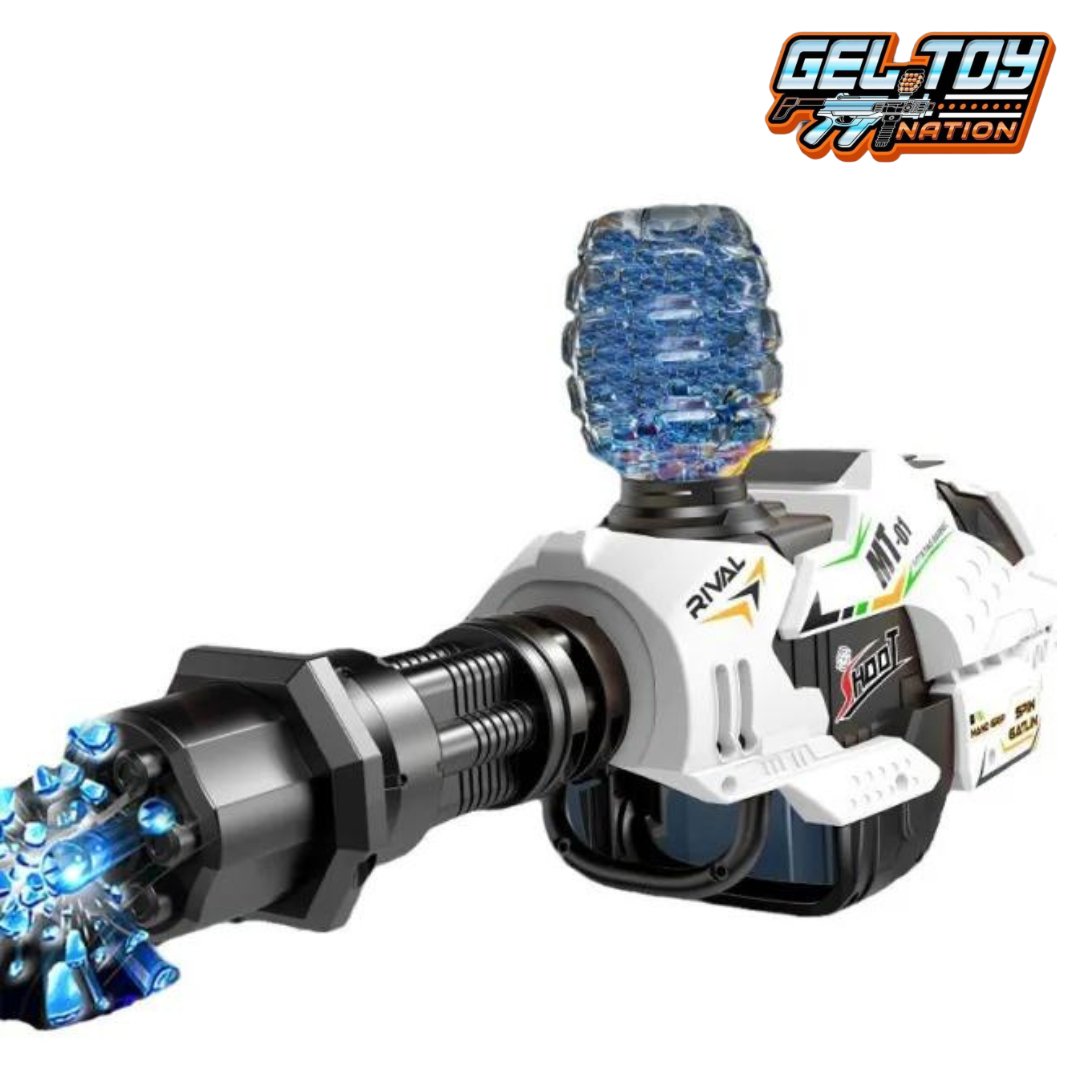 GEL TOY NATION Electric Auto Handheld Gatling Gel Ball Blaster Kids To ...