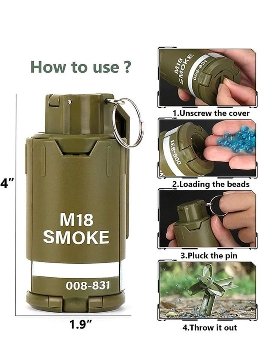 Add More Fun to Your Battles with Gel Toy Nation Gel Blaster Grenade